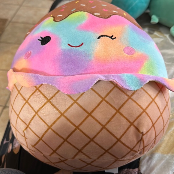 Squishmallows | Toys | Squishmallow Glady The Rainbow Ice Cream Sundae ...